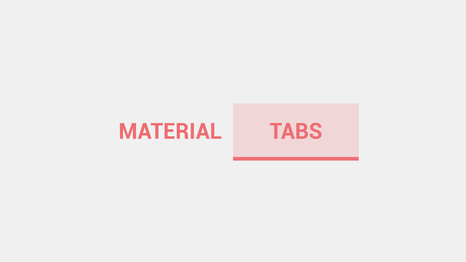 Tabs estilo Material Design – Sergio Sanz